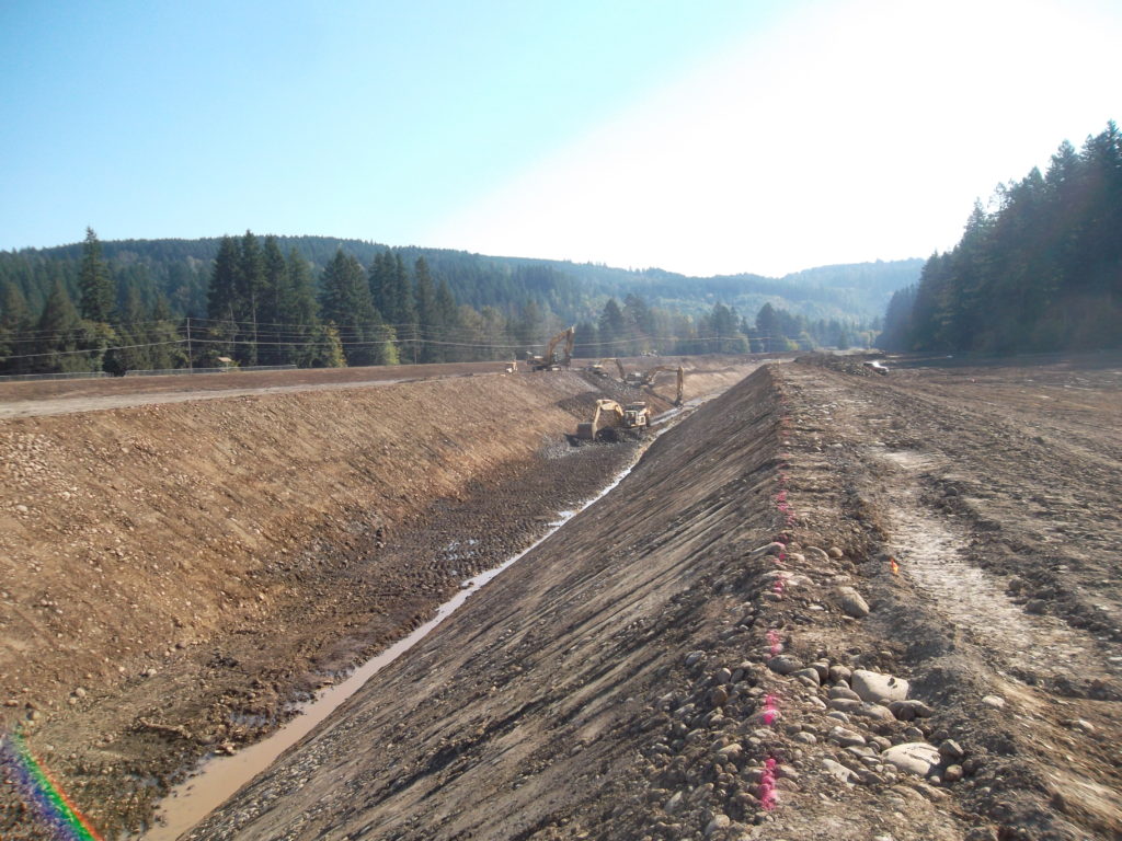 Faraday Forebay Channelization | Heavy General Contstruction | Oregon ...